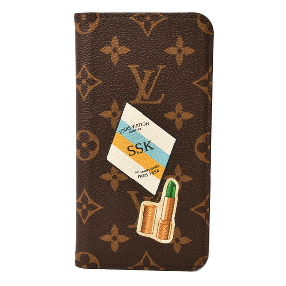 Louis Vuitton | Bags | Louis Vuitton Iphone 8 Folio Case Lip Monogram ...
